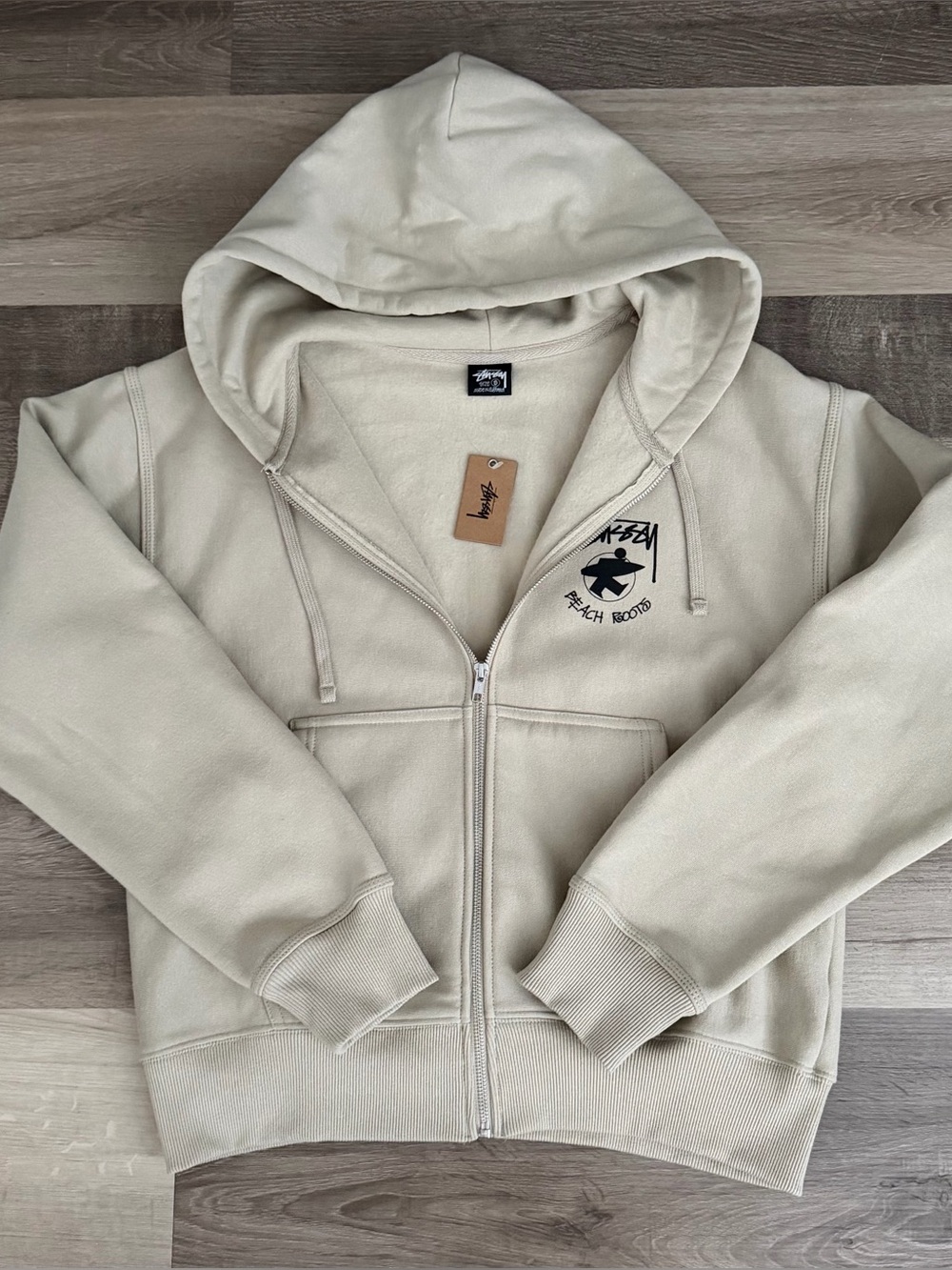 Stussy | Sweaters | New Stussy Beach Roots Zip Up Hoodie | Poshmark